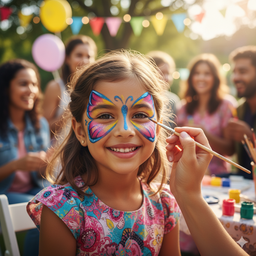 Easy Face Paint Ideas: 10 Simple Designs for Kids to Try – Anka Bella