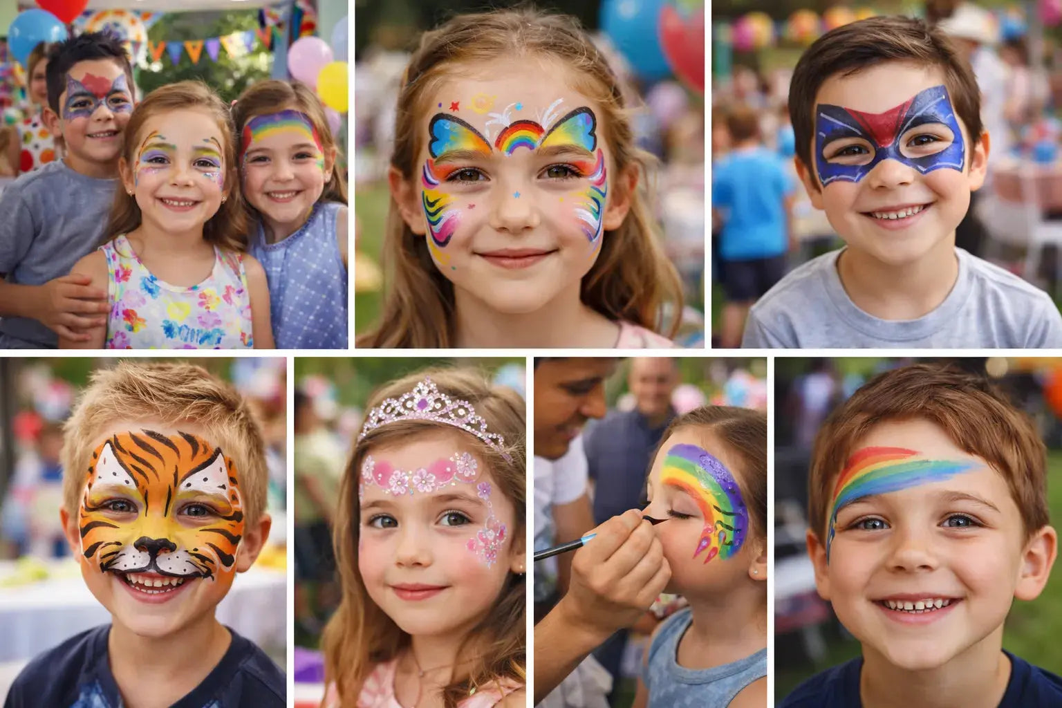 Face Paint for Kids: Most Popular Designs for Kids’ Birthday Parties ...