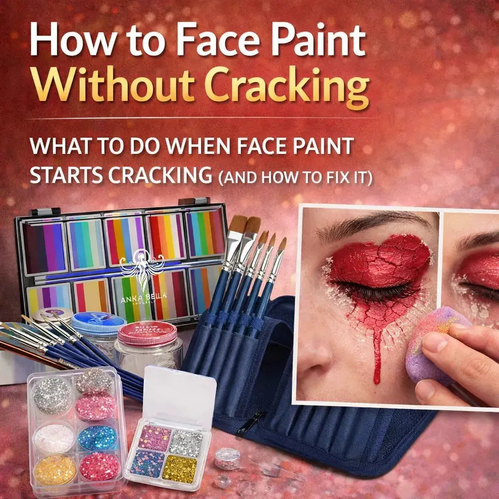 How to Face Paint Without Cracking: What to Do When Face Paint Starts ...