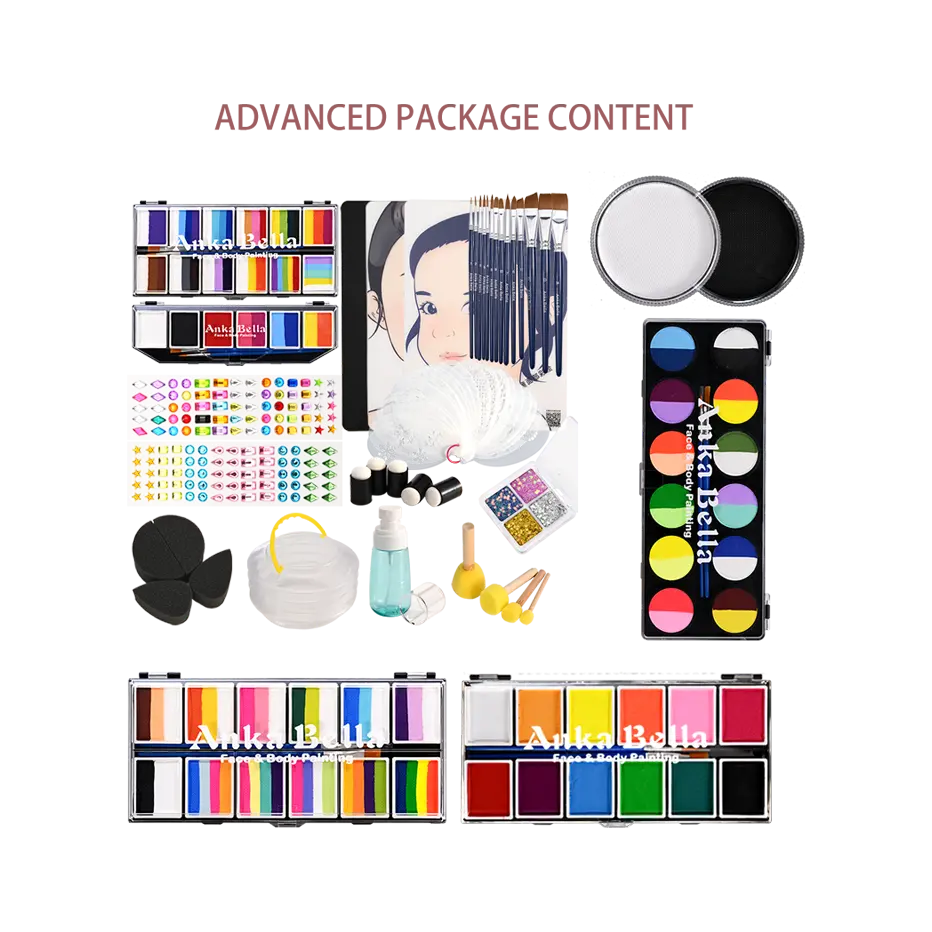Professional & Safe Face Paint Kits for Artists and Kids | Anka Bella
