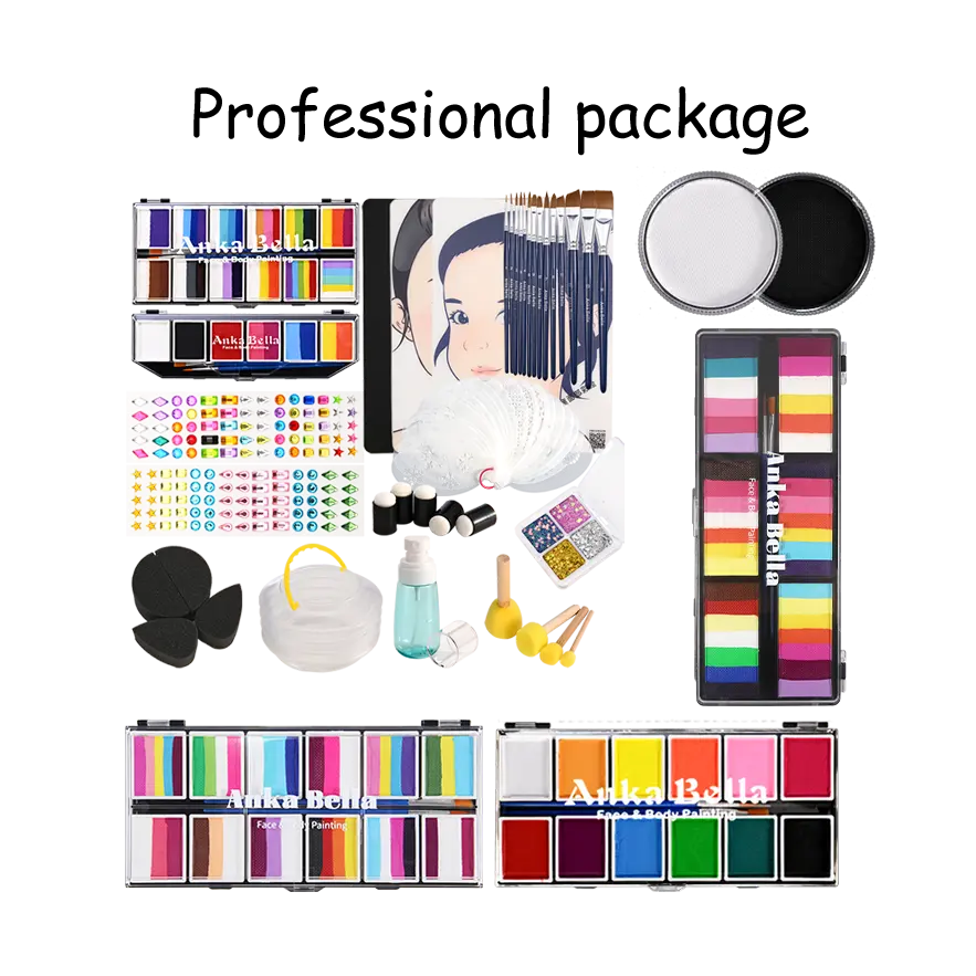 Professional & Safe Face Paint Kits for Artists and Kids | Anka Bella