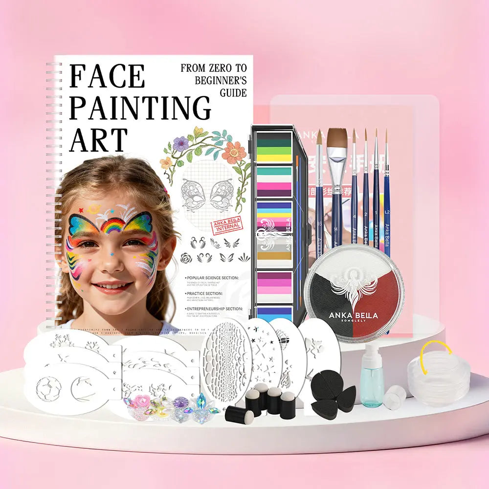 Professional & Safe Face Paint Kits for Artists and Kids | Anka Bella