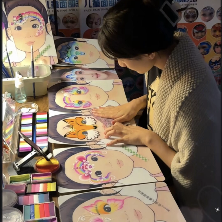 Professional & Safe Face Paint Kits for Artists and Kids | Anka Bella